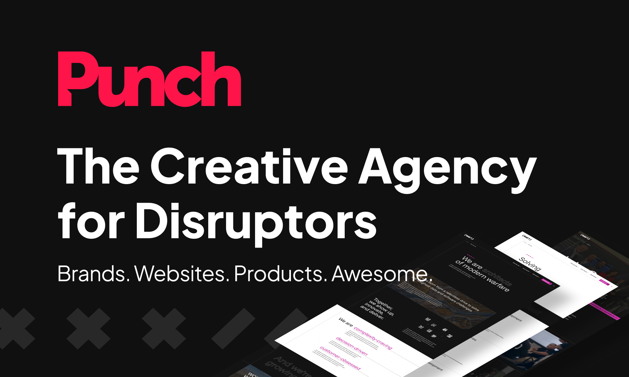 Creative Agency for Disruptors | Punch